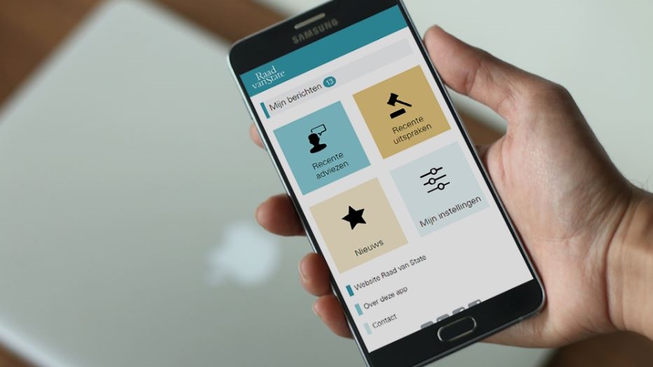 De app van Raad van State - Raad van State